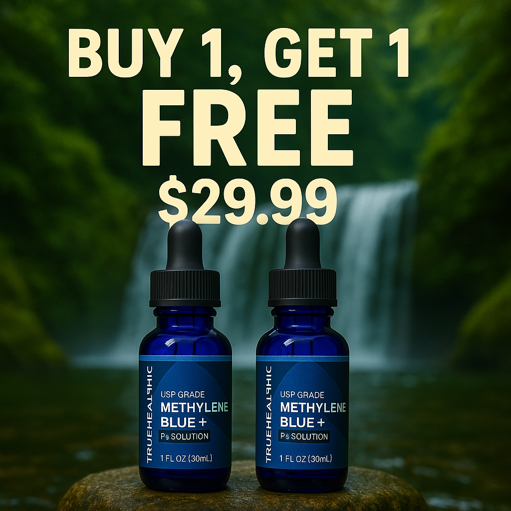 [BUY ONE GET ONE FREE] TrueHealthic™ Ultimate Methylene Blue 1% 30mL